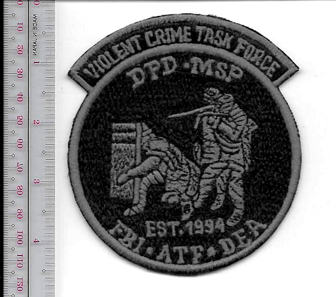 I ATF Detroit Field Office FO Violent Crime Task Force Detroit PD Vel ...