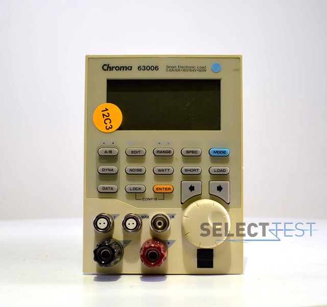 Chroma 63006 Electronic Load Module 60V 6A 60W for sale online | eBay