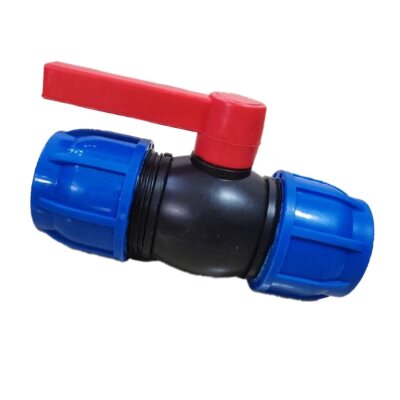 63mm Water Pipe Ball Valve Stop Tap Valve Shut-off Valve Fitting ...
