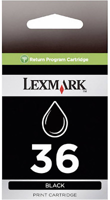 Genuine Black Lexmark 36 Ink Cartridge Box X Series X5650 X6650 Z ...