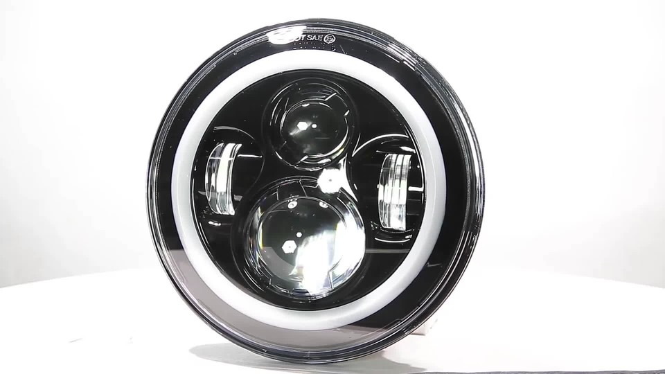 2pcs For 1990-1997 Mazda Miata MX5 MX-5 7 inch Round LED Headlights ...