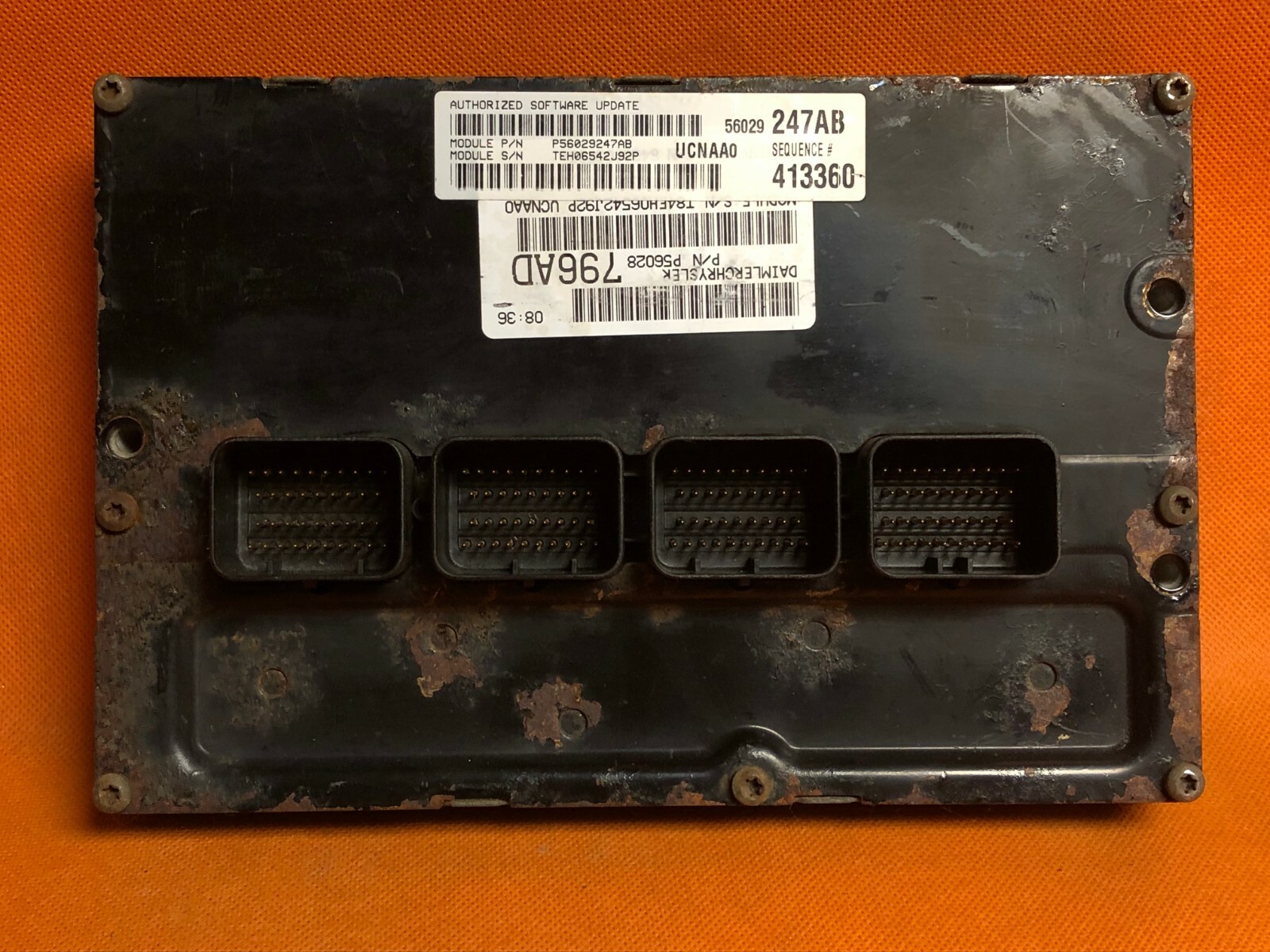 PROGRAMMABLE PLUG & PLAY 04 DODGE RAM TRUCK 4.7L ECM ECU MODULE PCM ...