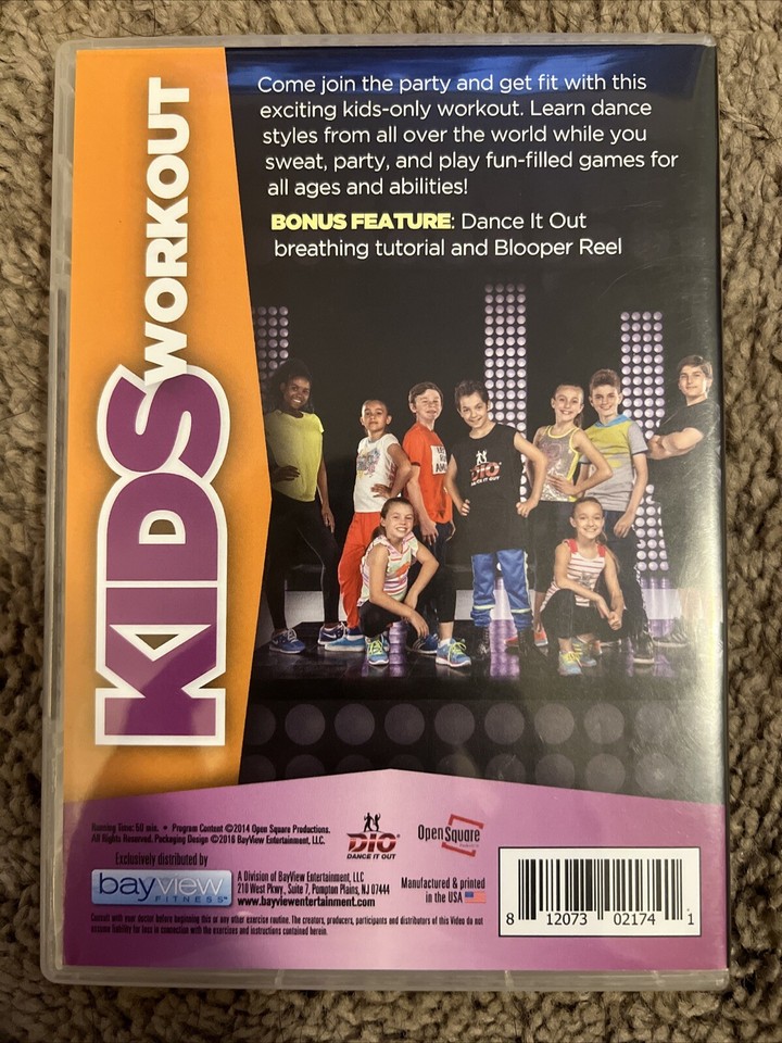 Dance It Out: Kids Workout (DVD) 812073021741| eBay