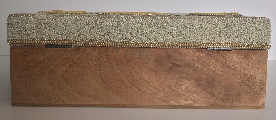 Decorative Flower container wooden storage box centerpiece display | eBay