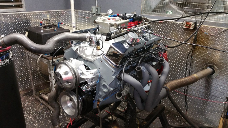 CHEVY 383 cid 430+HP CUSTOM CRATE ENGINE TURN KEY DYNO TEST 2 YEAR ...