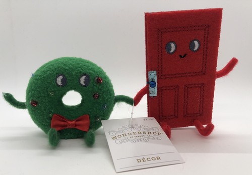 Wondershop Target Duo Christmas Winter Felt Duos Wreath and Door Pair ...