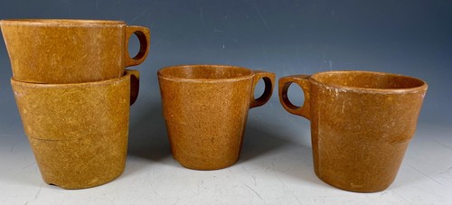 VTG Halsey Mess Hall Melamine Mug Tan Made In USA Scranton PA 1973/74 ...