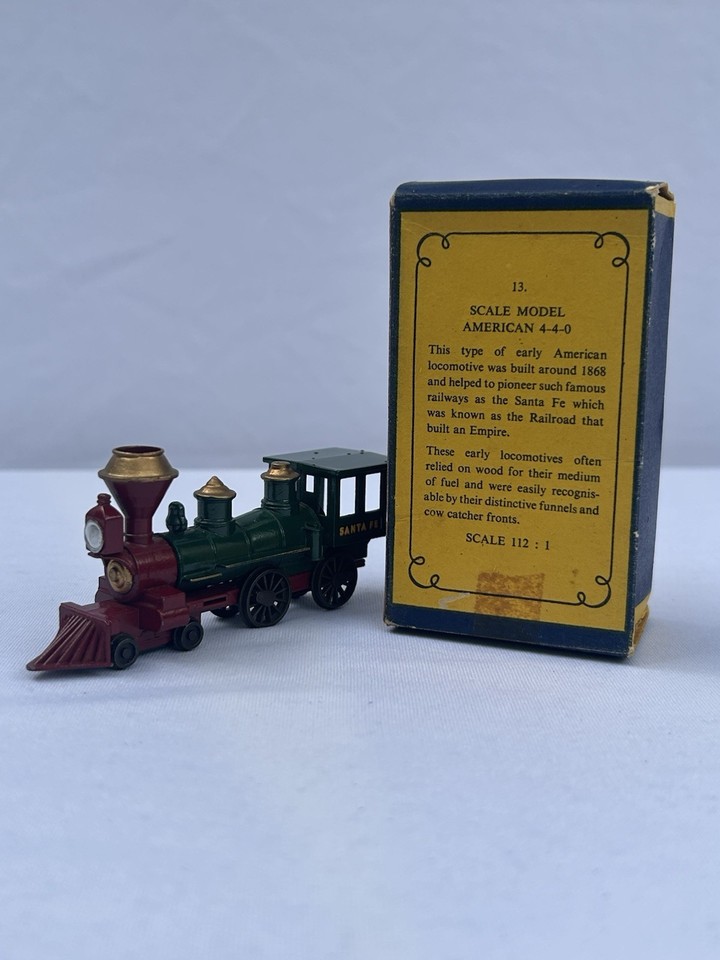 Vintage Matchbox Models of YesterYear American 4-4-0 LoCo #13 By Lesney ...
