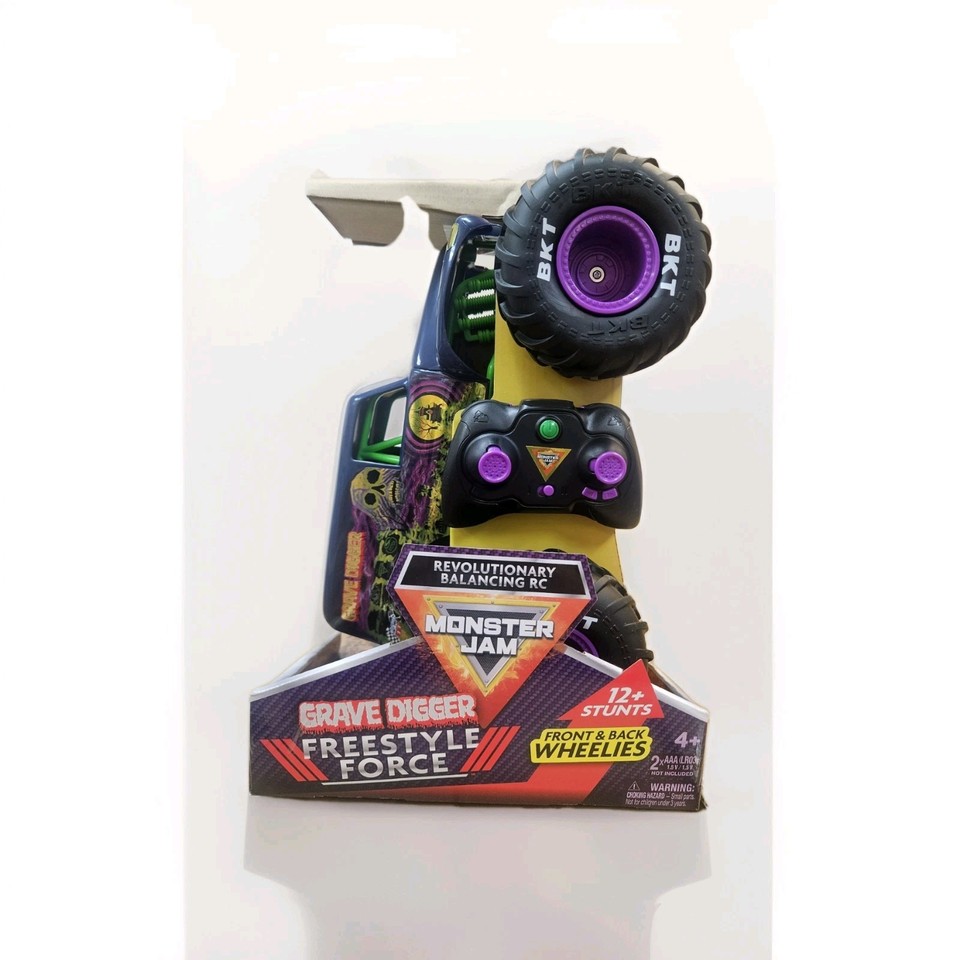 NEW Monster Jam, Official Mega Grave Digger Remote Control Monster ...