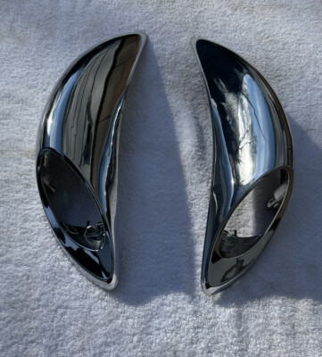 CHROME Rear Tail Turn Signal Cover Fairing For 2008-20 SUZUKI Hayabusa ...