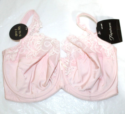 Fayreform Underwire Bra 32FF Blushing Bride Light Pink Adjustable Strap ...