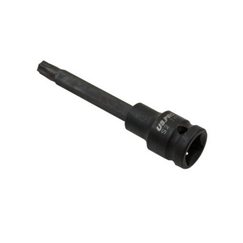 LONG T45 TORX BIT IMPACT SOCKET by US PRO INDUSTRIAL 1/2" Drive 100mm ...