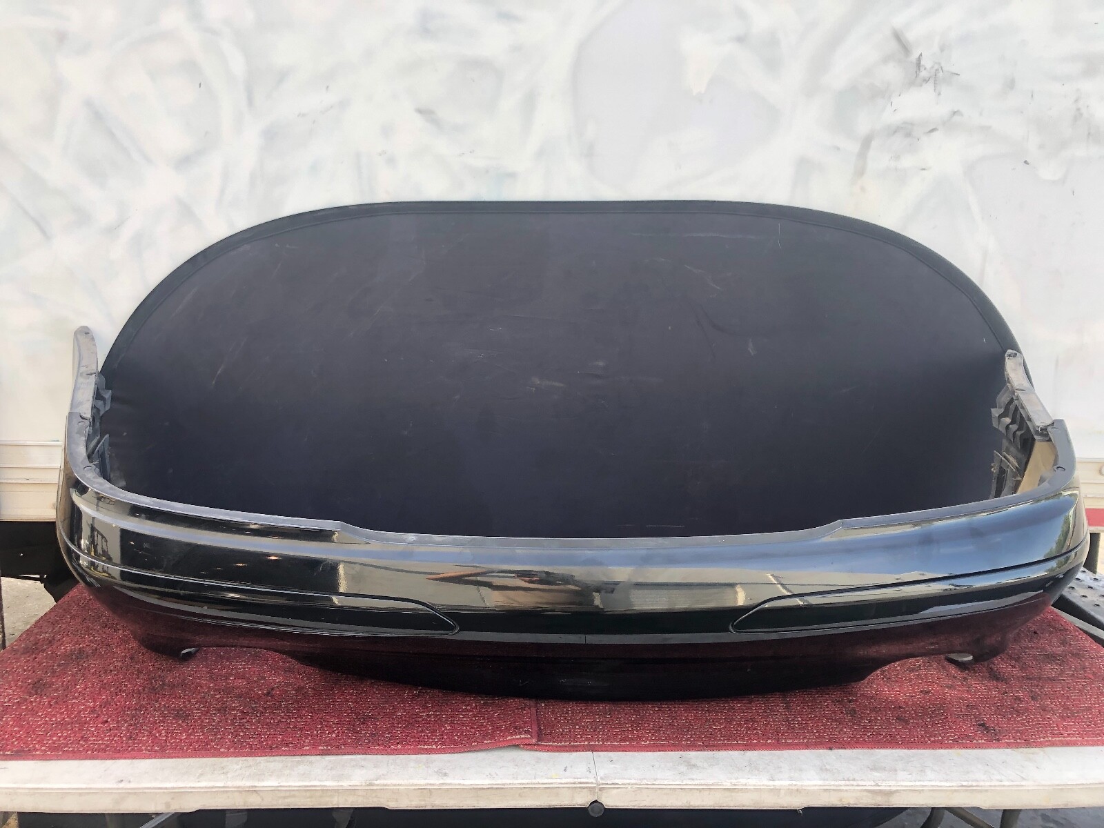 2003-2008 MERCEDES R230 SL550 SL500 SL600 REAR BUMPER COVER ASSEMBLY ...