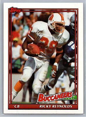 1991 TOPPS CARD # 484 Ricky Reynolds - Tampa Bay Buccaneers | eBay