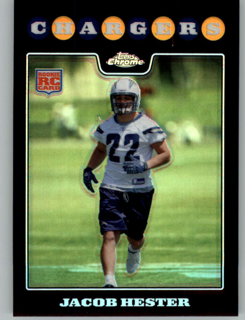 2008 Topps Chrome Refractors #TC227 Jacob Hester NM-MT | eBay