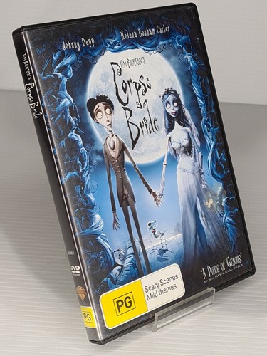 Tim Burton's Corpse Bride DVD Albert Finney Johnny Depp Emily Watson ...