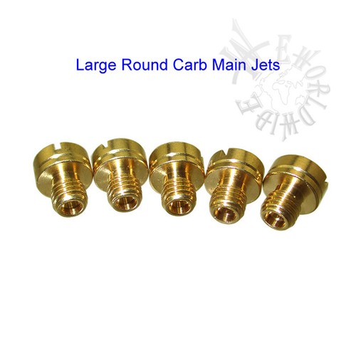 Large Round Carb Main Jets For Carburetor #185 190 195 200 205 Replaces ...