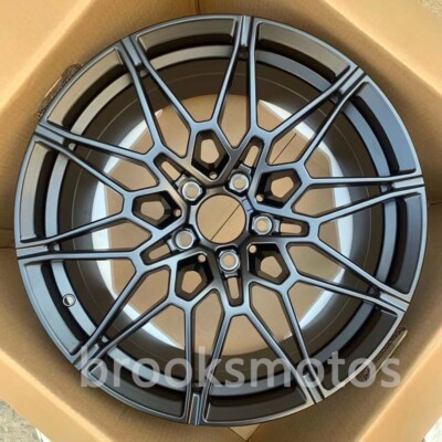 21" FORGED SATIN BLACK WHEELS RIMS FITS 2021+ BMW X3M F97 X4M F97 826 ...