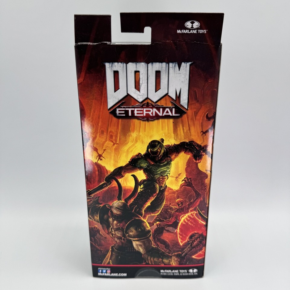 McFarlane Doom Eternal Doom Slayer White Armor Action Figure Limited ...