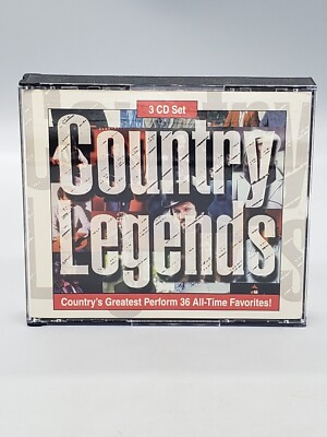 Country Legends - Country's Greatest Perform 36 All-Time Favorites (CD ...