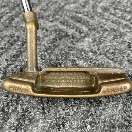 Ping Anser Beryllium Copper BeCu Putter Blade Steel Shaft Right Hand 33 ...
