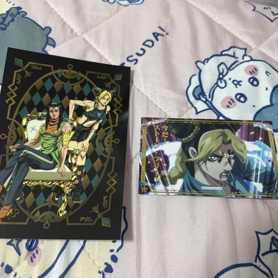 Jojo's Bizarre Adventure Stone Ocean Postcard & Trading Card Set ...