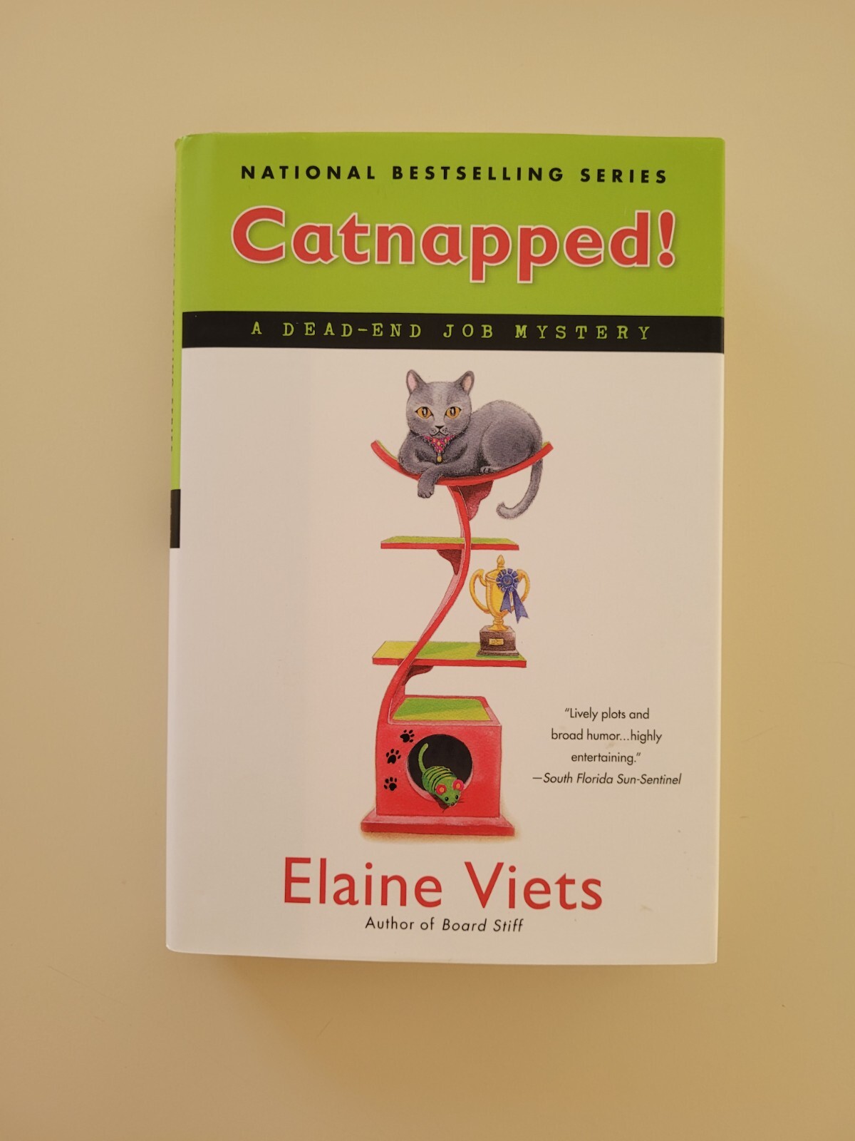 Elaine Viets Catnapped A Dead End Job Mystery Book Hardcover | eBay