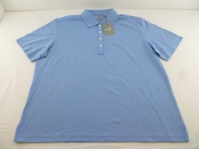 Women's Ashworth Golf Polo, Blue, XL (1147C) | eBay
