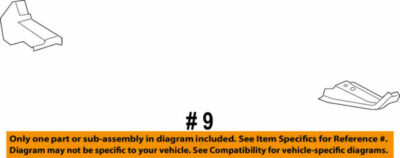 53718-60020 Toyota Plate, fender apron, lh 5371860020, New Genuine OEM ...