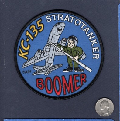 KC-135 STRATOTANKER Boom Operator USAF ANG ARS SAC Squadron Crew Patch ...