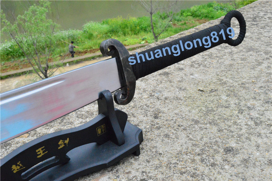 High Quality Chinese Red-Army Broadsword DaDao Sword Sharp Carbon Steel ...