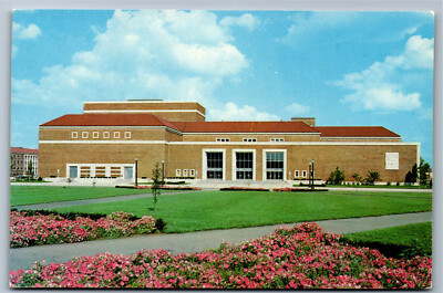 Postcard IN Purdue University Memorial Center West Lafayette Indiana R8 ...