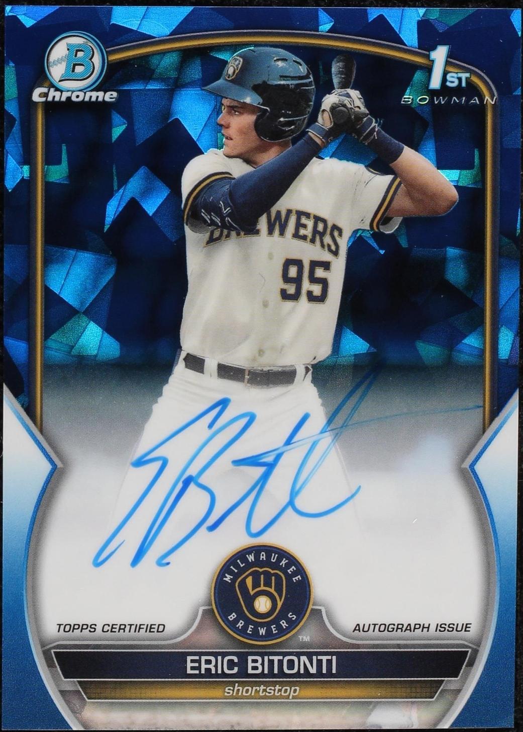 2023 Bowman Chrome Draft Sapphire Edition - Chrome Prospect Autographs ...