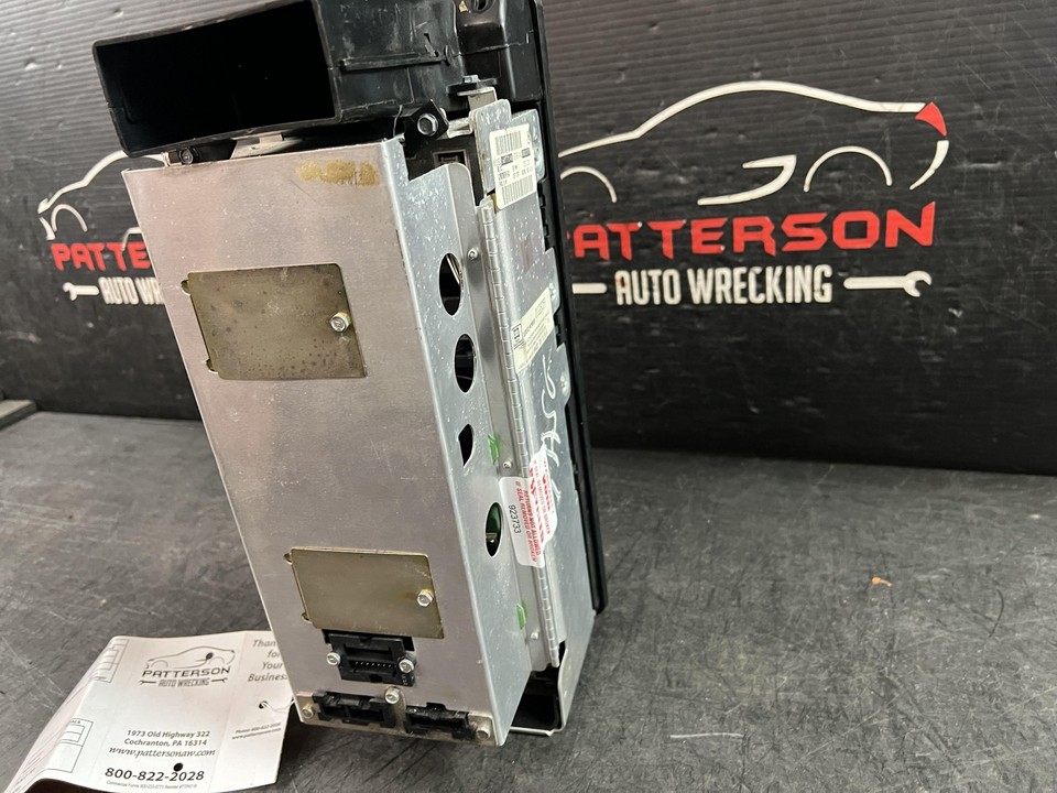 87-89 CADILLAC ALLANTE DRIVER INFORMATION CENTER RADIO CLIMATE CONTROL ...