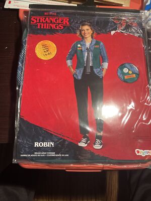 Stranger Things Women's Adult S/P 4-6 New In Package Robin Video Stop ...