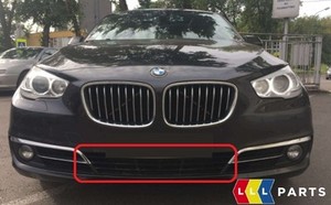 BMW NEW GENUINE F07 GT LCI FRONT BUMPER CENTER LOWER GRILLE FITS ...