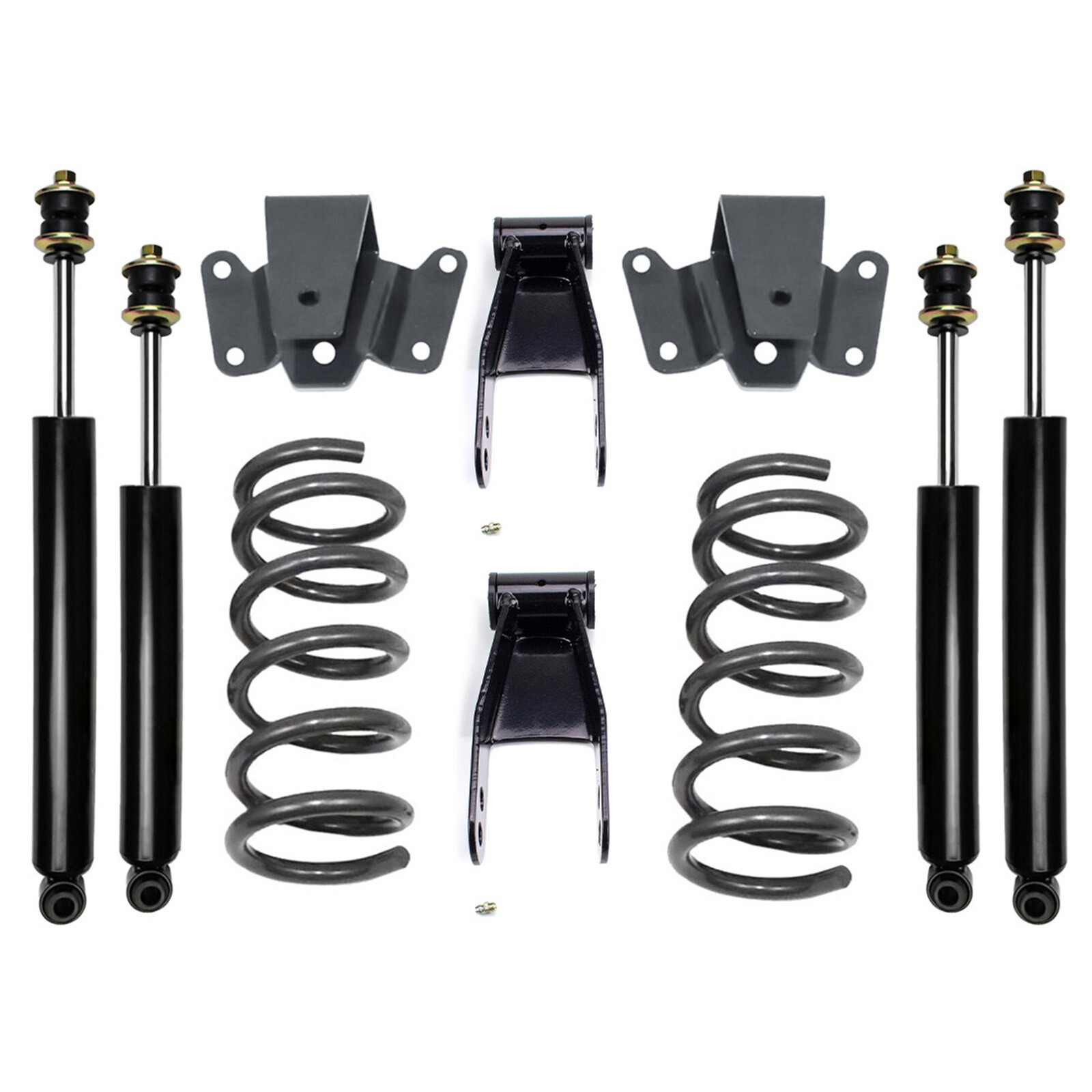 2"/4" Drop Lowering Kit w/ Full Shocks For 1999-2004 Ford F150 SVT ...