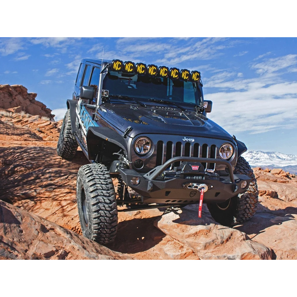 KC Hilites 6" Pro6 Gravity Led Pillar Mount 2-Lights 20W Spot Beam For ...