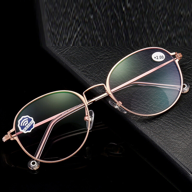 Womens Mens Bifocal Tinted Reading Glasses Blue Light Blocking Readers ...