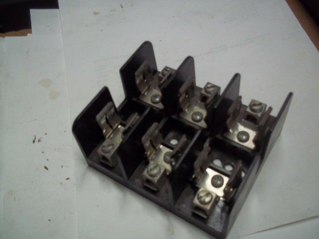 Gould Shawmut 60608J 3 Pole Fuse Holder for sale online | eBay