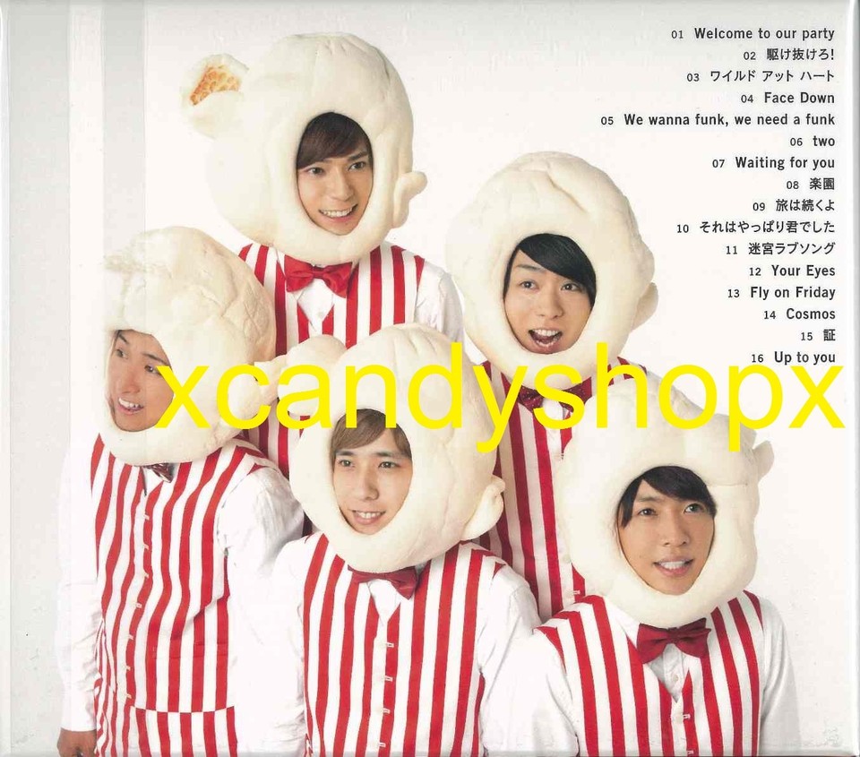 ARASHI 2012 album POPCORN CD+24P Japan Limited edition | eBay