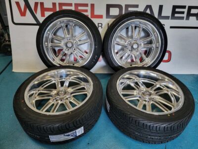 20 INCH STAGGERED US MAGS U130 BULLET WHEELS w/TIRES UNMOUNTED CHEVY ...