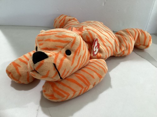 Ty PURR Orange Tabby Pillow Pal 14” - Baby Safe/NEW | eBay