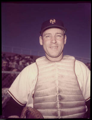 Wes Westrum, New York Giants. - New York Giants' catcher, Wes - 1953 ...