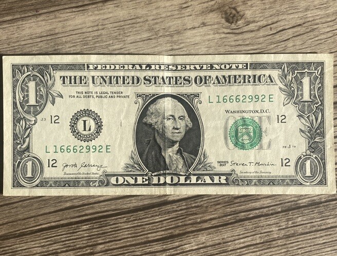 LUCKY 666 $1 One Dollar Bill & 2 Pairs 2013 Fancy Serial Number Devil ...