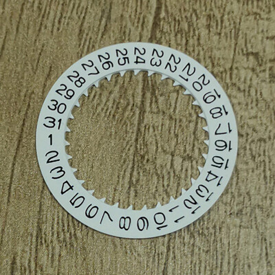 For NH35 Movement Backhand Calendar Disc Watch Date Day Wheel Disc ...