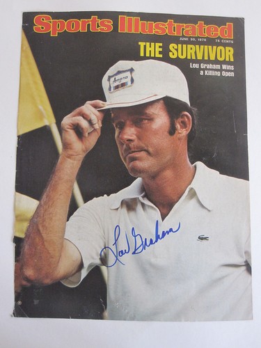 LOU GRAHAM signed autographed SPORTS ILLUSTRATED 1976 US OPEN | eBay