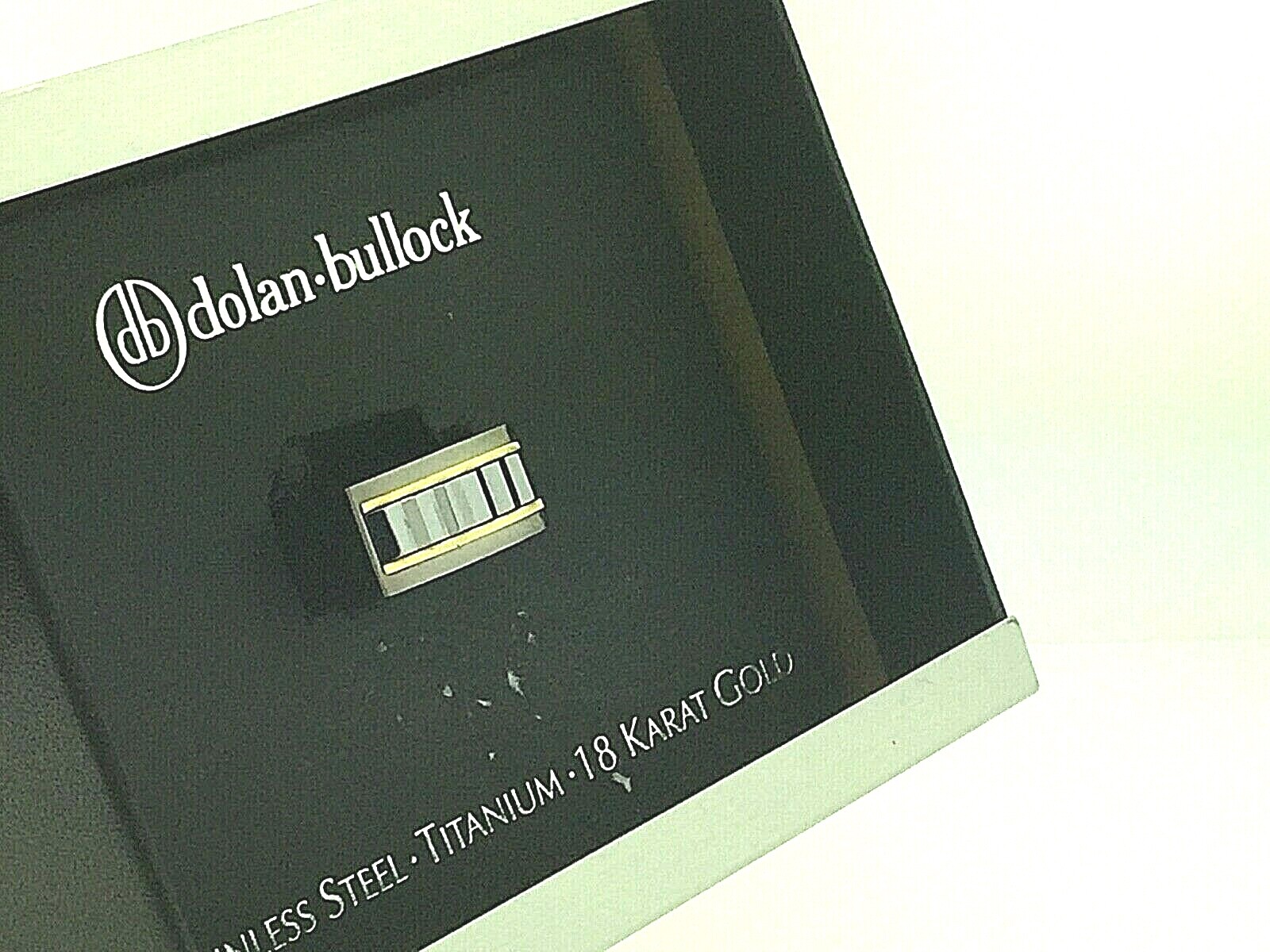 Dolan Bullock Saxony Titanium & Sst 18k Gold Ring New Withe Original ...