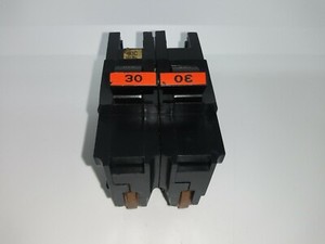 FPE Federal Pacific NA230 Stab Lok 30 Amp 2 Pole Circuit Breaker THICK ...