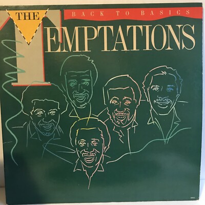 THE TEMPTATIONS BACK TO BASICS VINYL LP / 1981 GORDY6085GL (MOTOWN) REC ...